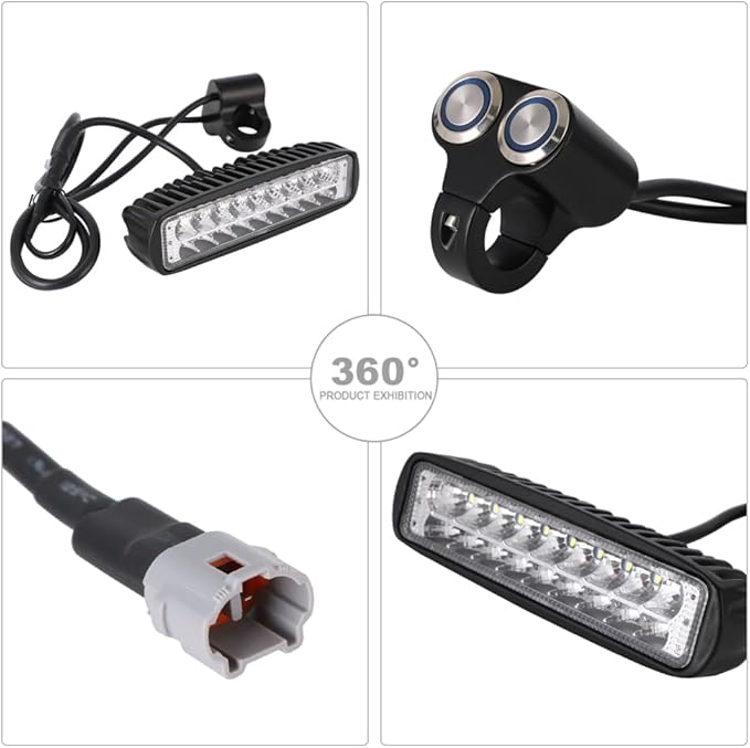 Headlight for Surron,Front Light 50W Widen Headlamp with Control Switch ...